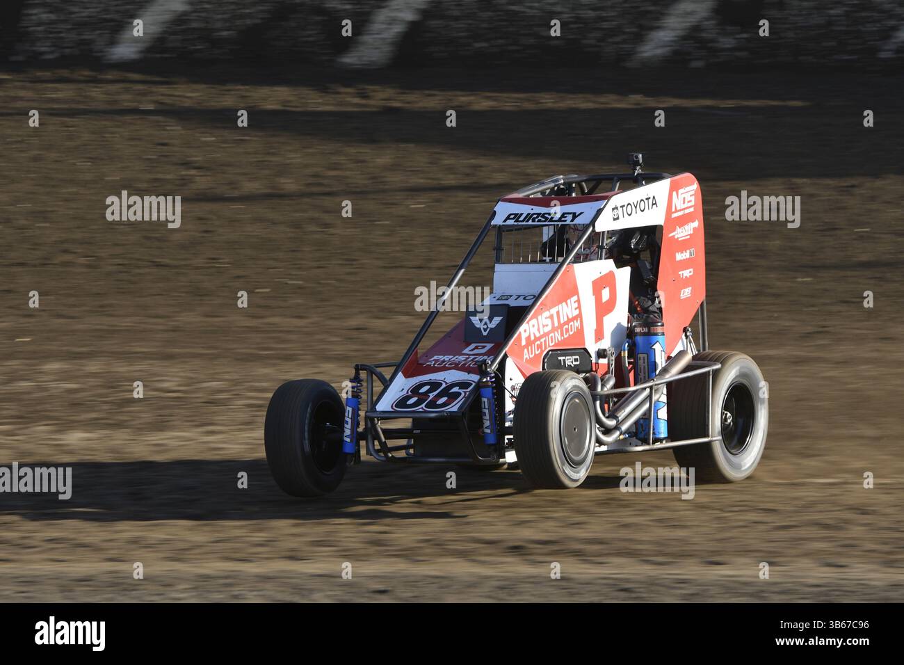 KOKOMO, IN - APRIL 27: Defending USAC Midget National Champion Daison ...