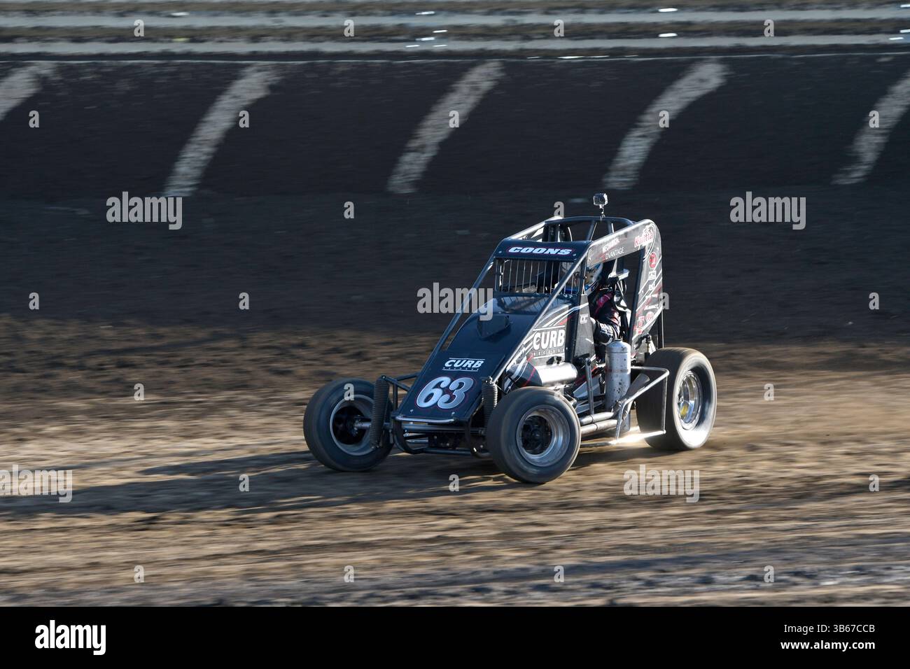 KOKOMO, IN - APRIL 27: Cale Coons (63) Dooling Autosports/Curb ...