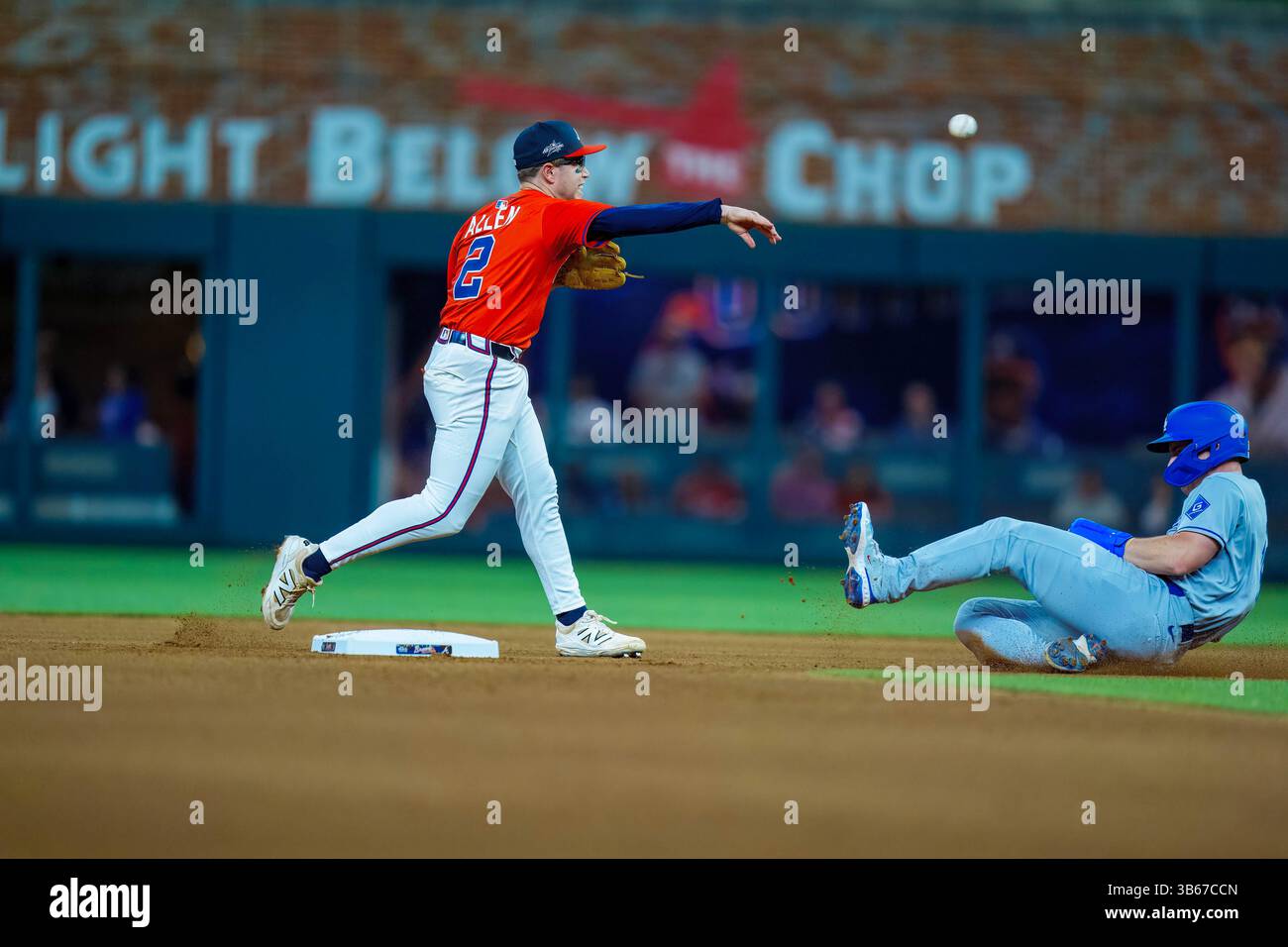 May 2, 2025, Cumberland, Ga, USA: Atlanta Braves shortstop NICK ALLEN ...