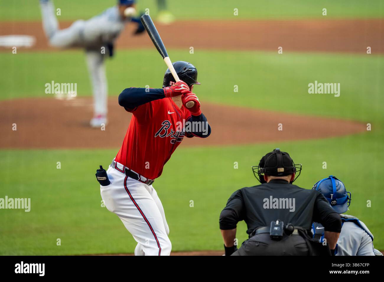 May 2, 2025, Cumberland, Ga, USA: Atlanta Braves third base AUSTIN ...
