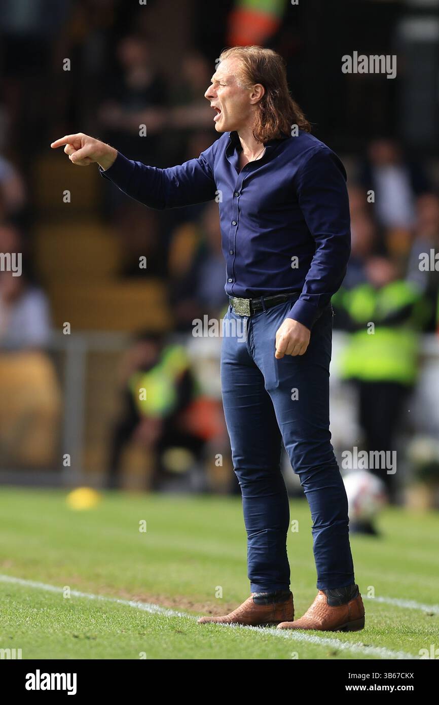 Gareth ainsworth port vale hi-res stock photography and images - Alamy