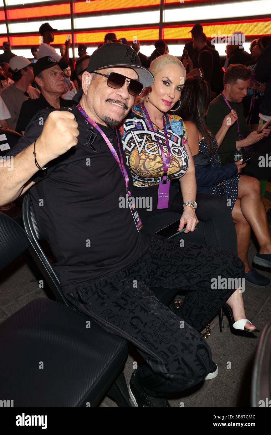 New York, NY, USA. 2nd May, 2025. Ice Tea and Coco Austin pictured at ...