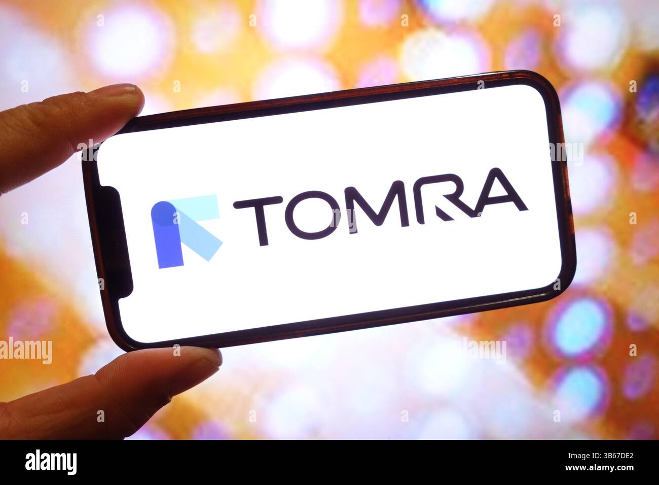 Poland. 3rd May, 2025. In this photo illustration, the Tomra company ...