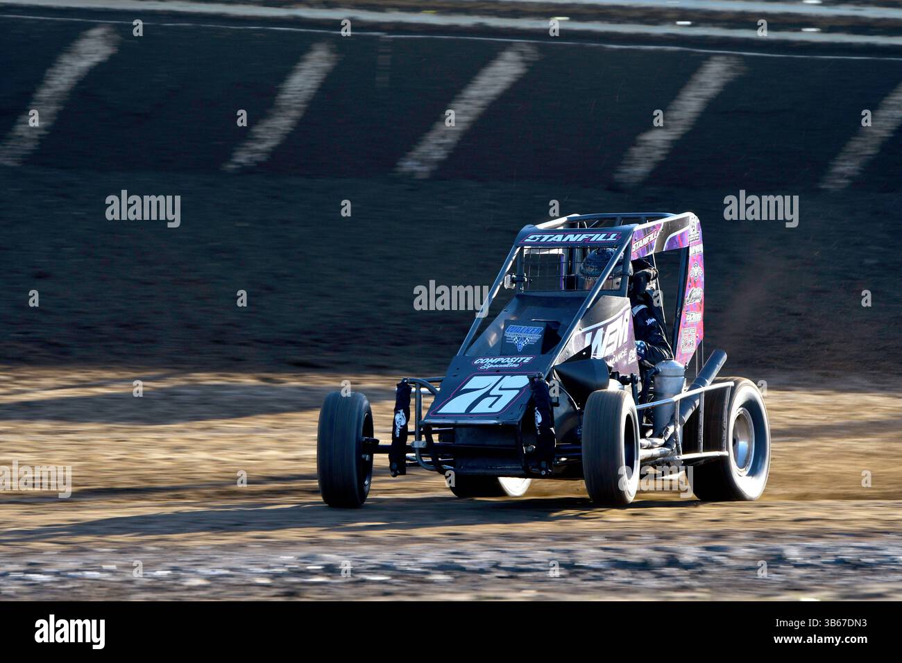 KOKOMO, IN - APRIL 27: Bryan Stanfill (AUS)(75AU) Griffiths Racing ...