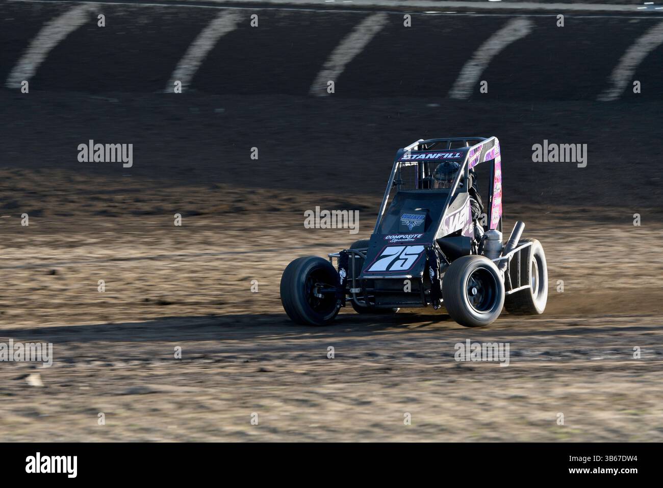 KOKOMO, IN - APRIL 27: Bryan Stanfill (AUS)(75AU) Griffiths Racing ...