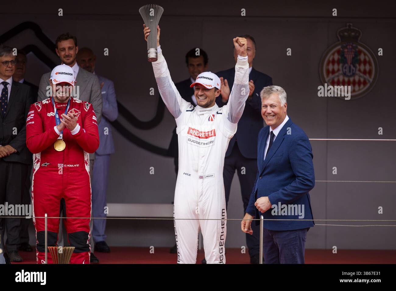 Podium, DENNIS Jake (gbr), Andretti Formula E, Porsche 99X Electric ...