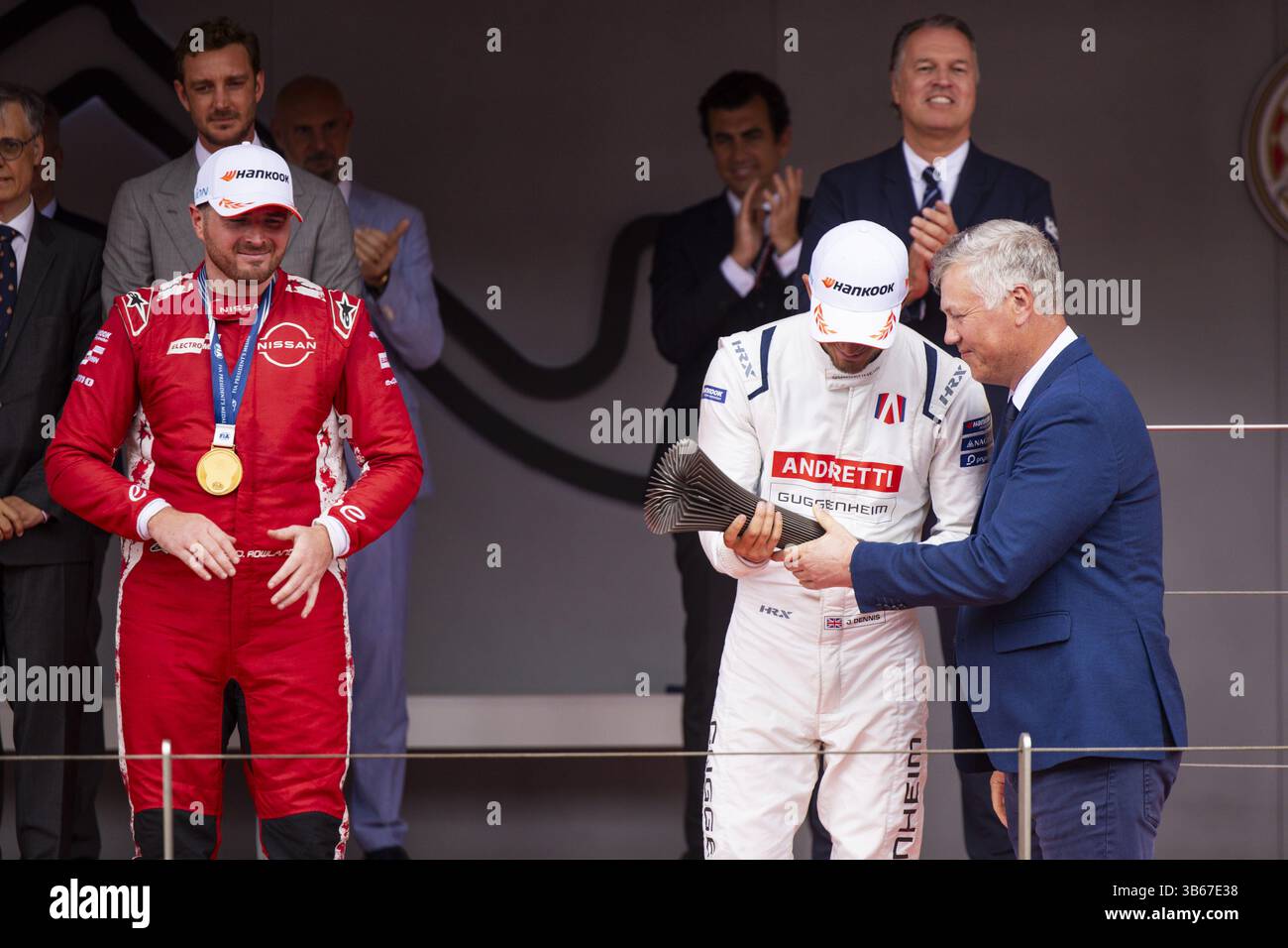 Podium, DENNIS Jake (gbr), Andretti Formula E, Porsche 99X Electric ...