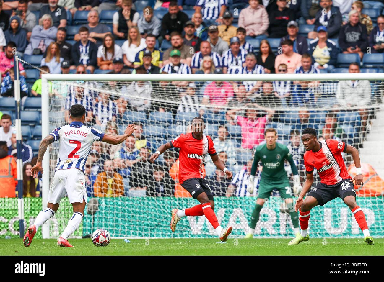 #2, Darnell Furlong of WBA in attacking action during the Sky Bet ...