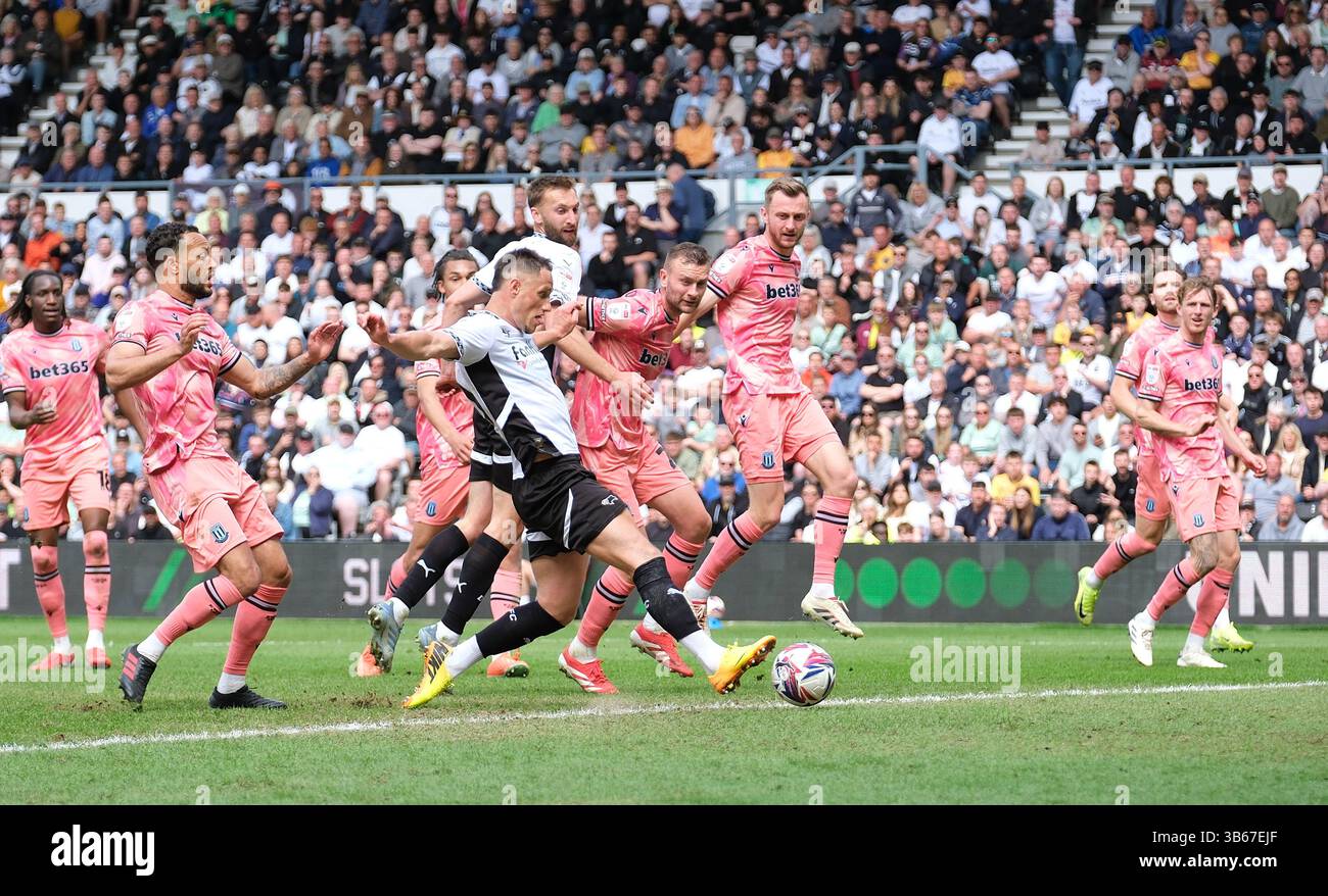Pride Park, Derby, Derbyshire, UK. 3rd May, 2025. EFL Championship ...