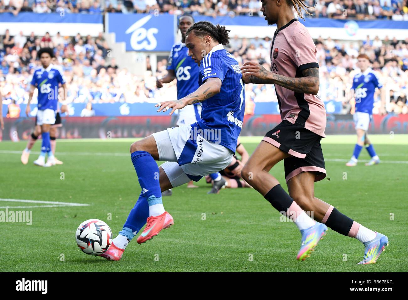 07 Diego MOREIRA (rcsa) during the Ligue 1 McDonald's match between ...