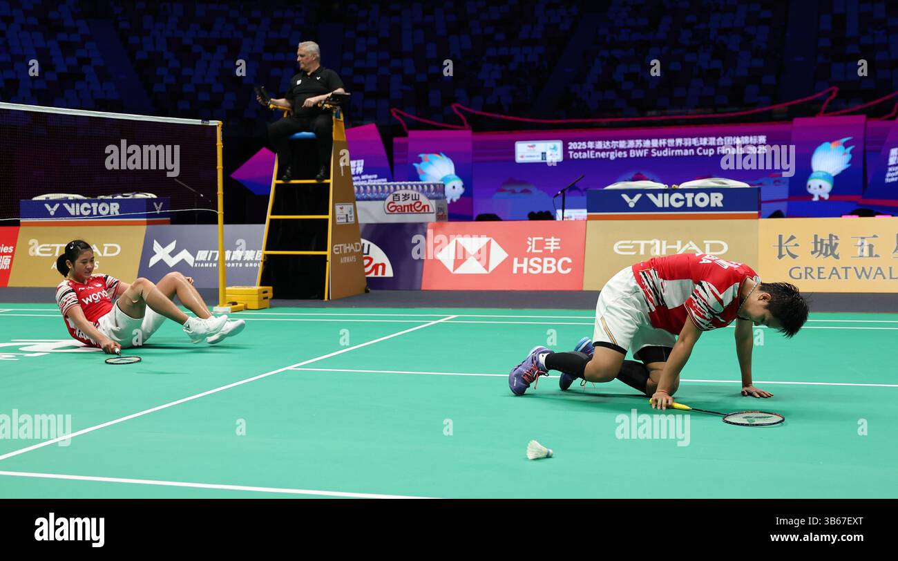 Xiamen, China's Fujian Province. 3rd May, 2025. Amalia Cahaya Pratiwi/Siti Fadia Silva ...