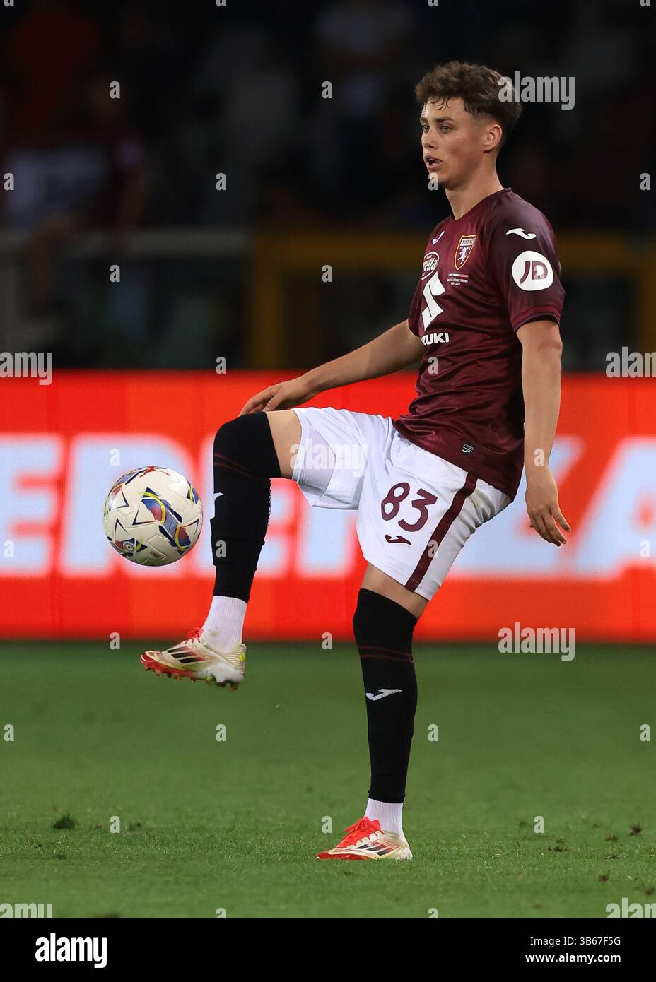 Turin, Italy. 2nd May, 2025. Sergiu Perciun of Torino FC during the ...