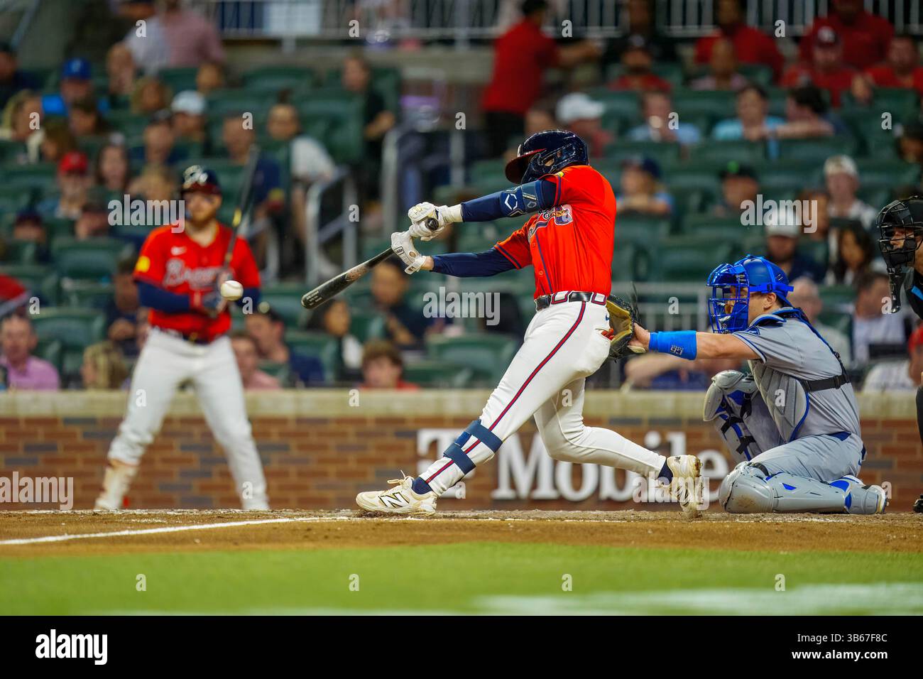 Cumberland, Ga, USA. 2nd May, 2025. Atlanta Braves shortstop NICK ALLEN ...