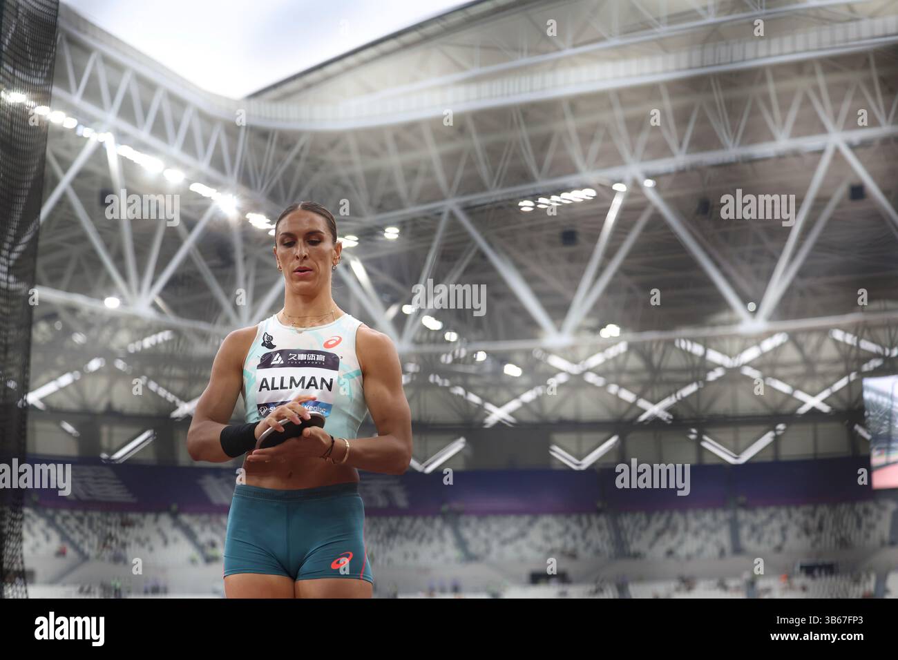 Shaoxing, China's Zhejiang Province. 3rd May, 2025. Valarie Allman of ...