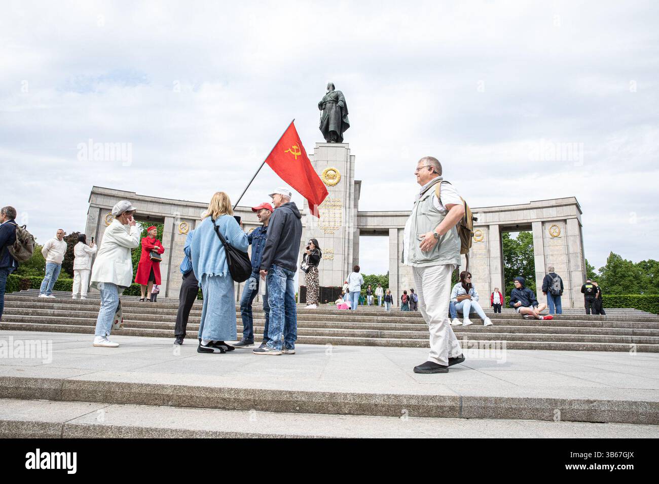 With the Brandenburg Gate as a solemn backdrop, Berlin, on Saturday ...