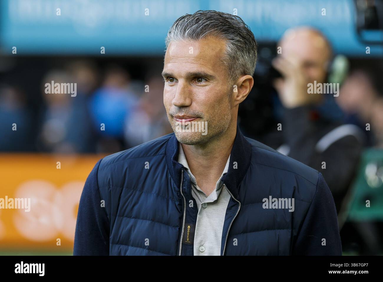 ALMELO - Feyenoord coach Robin van Persie during the Dutch Eredivisie ...