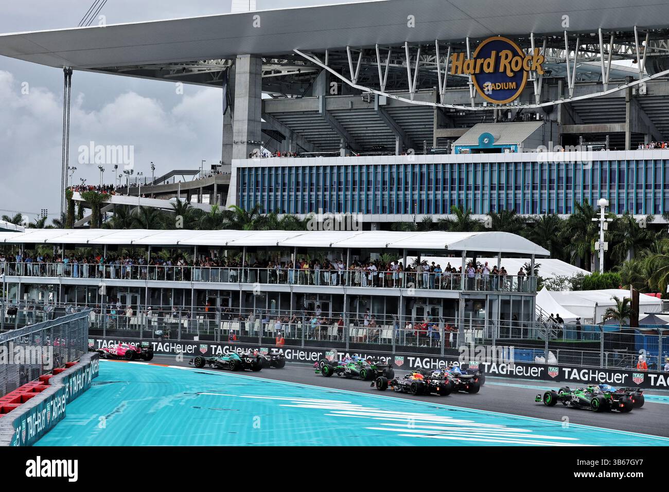Miami, USA. 03rd May, 2025. The start of Sprint. 03.05.2025. Formula 1 ...