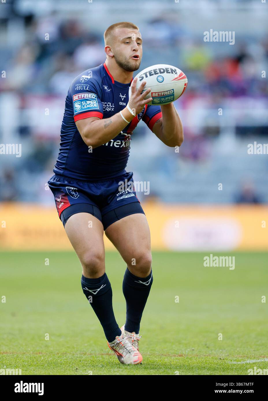 Hull KR's Mikey Lewis in action during the Betfred Super League match ...