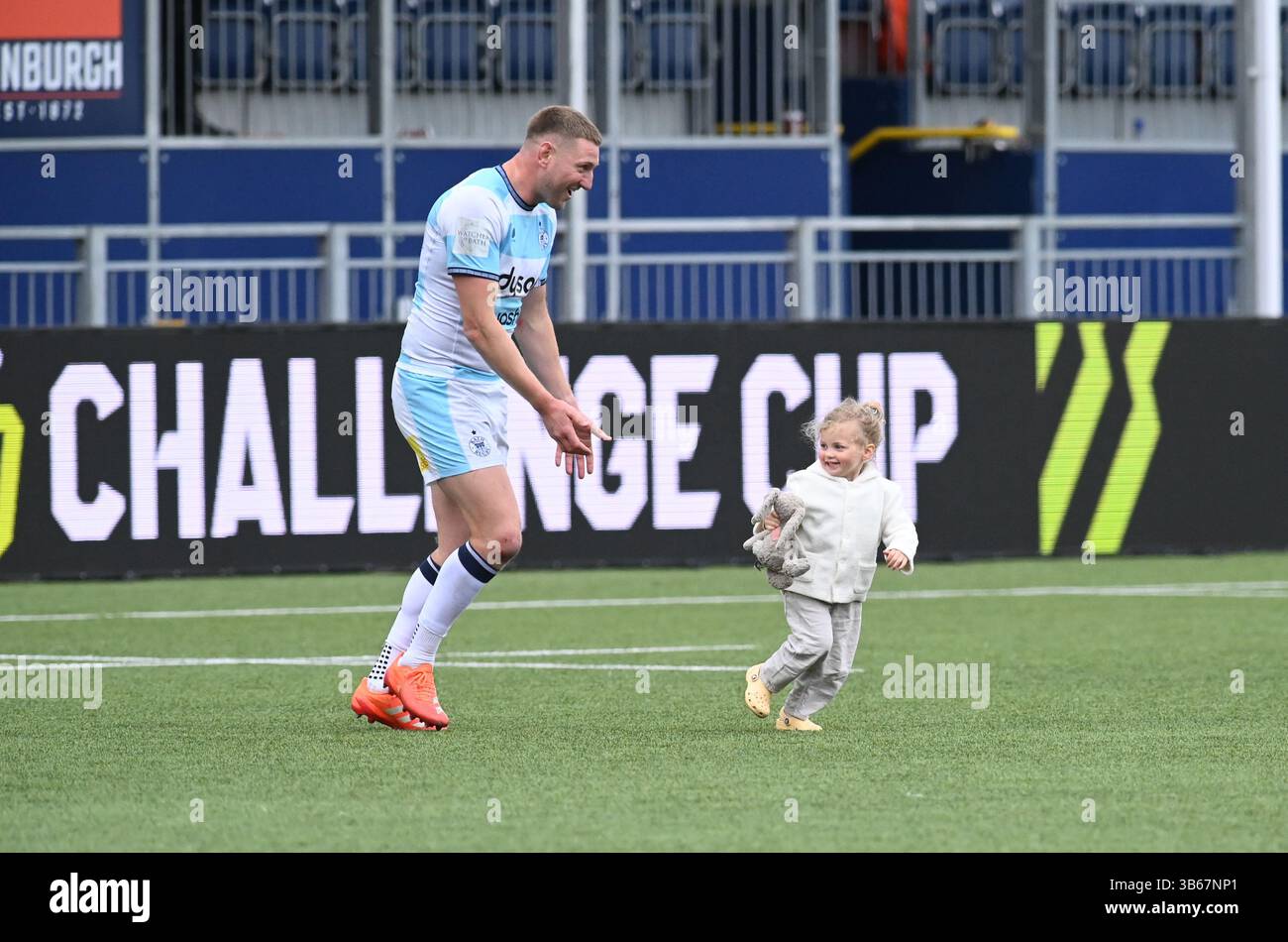 Hive Stadium Edinburgh.Scotland, UK. 3rd May, 2025. EPCR Challenge Cup ...