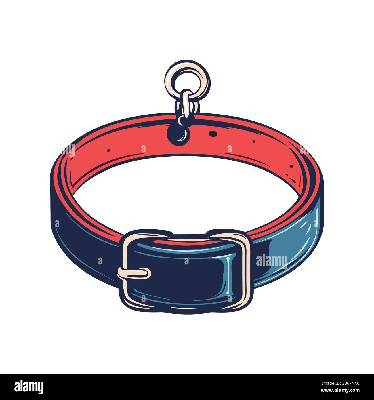 Animal collars Stock Vector Images - Alamy