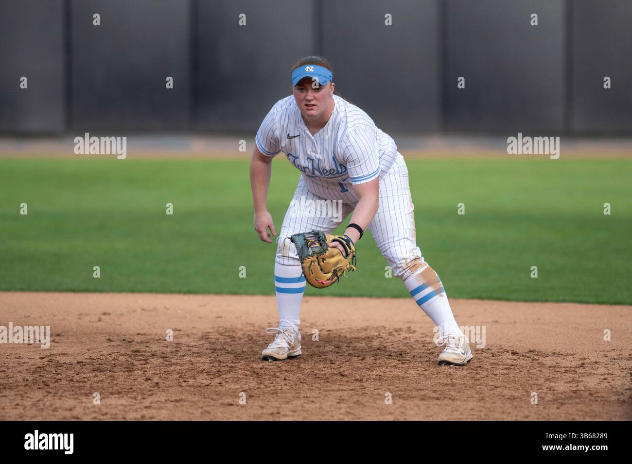 University of North Carolina Tar Heel First Baseman Carlie Myrtle (17 ...