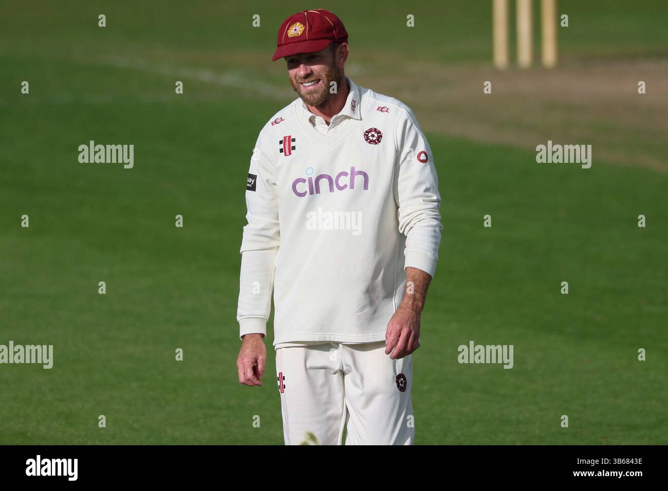 Leicester, United Kingdom, 03, May, 2025, Northamptonshire's Captain ...