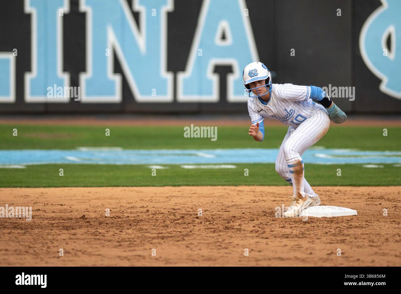 University of North Carolina Tar Heel Bryten Burns (10) during an NCAA ...