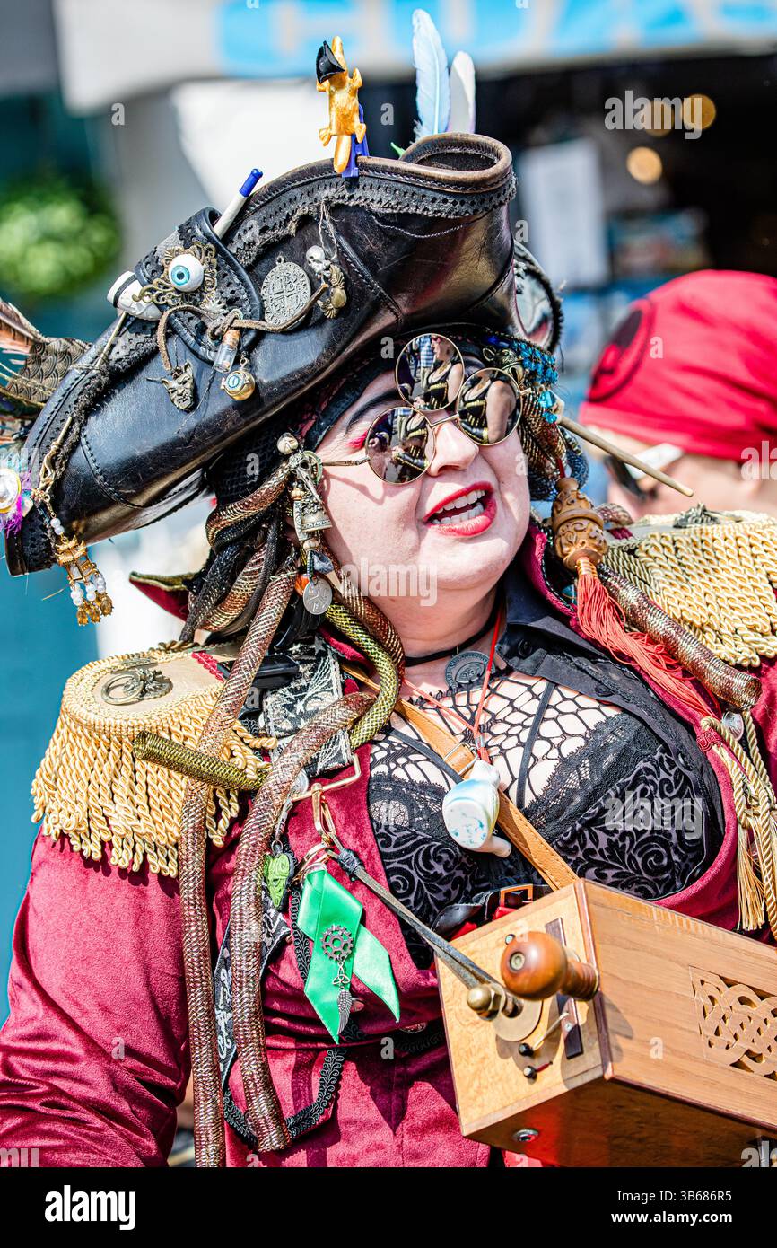 Brixham, Devon, UK. 3rd May, 2025. Pirates descend on The Brixham ...