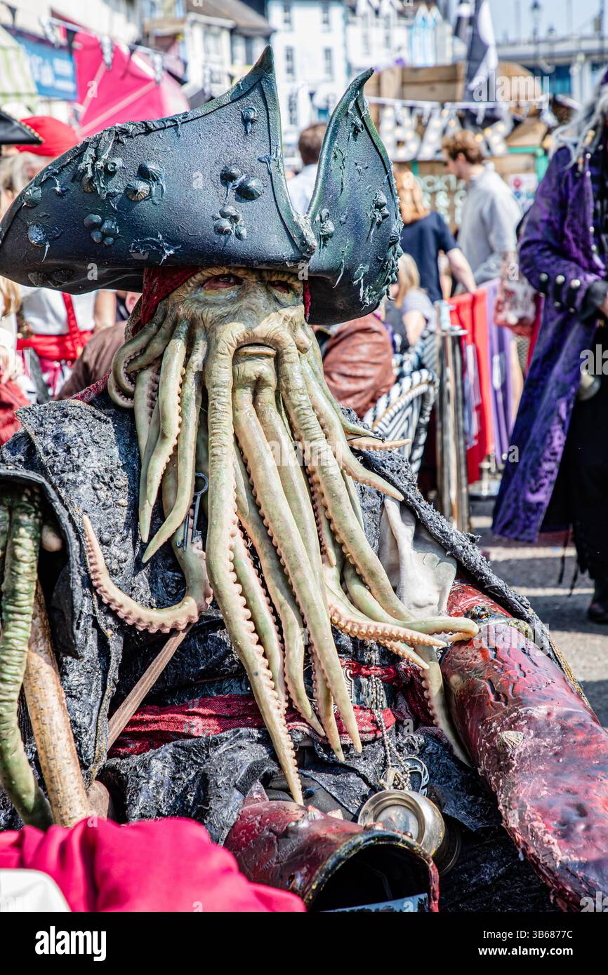 Brixham, Devon, UK. 3rd May, 2025. Pirates descend on The Brixham ...