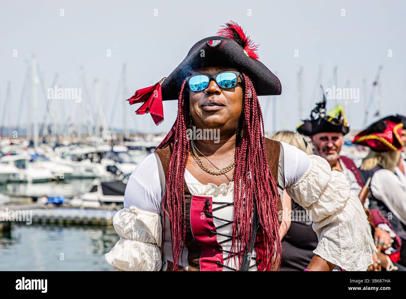 Brixham, Devon, UK. 3rd May, 2025. Pirates descend on The Brixham ...