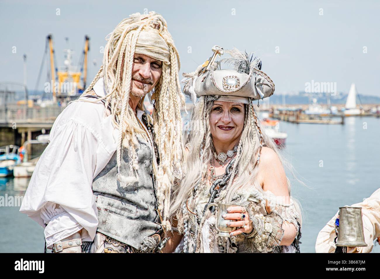 Brixham, Devon, UK. 3rd May, 2025. Pirates descend on The Brixham ...