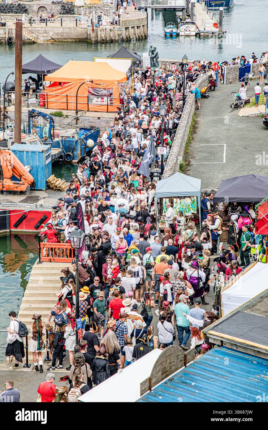 Brixham, Devon, UK. 3rd May, 2025. Pirates descend on The Brixham ...