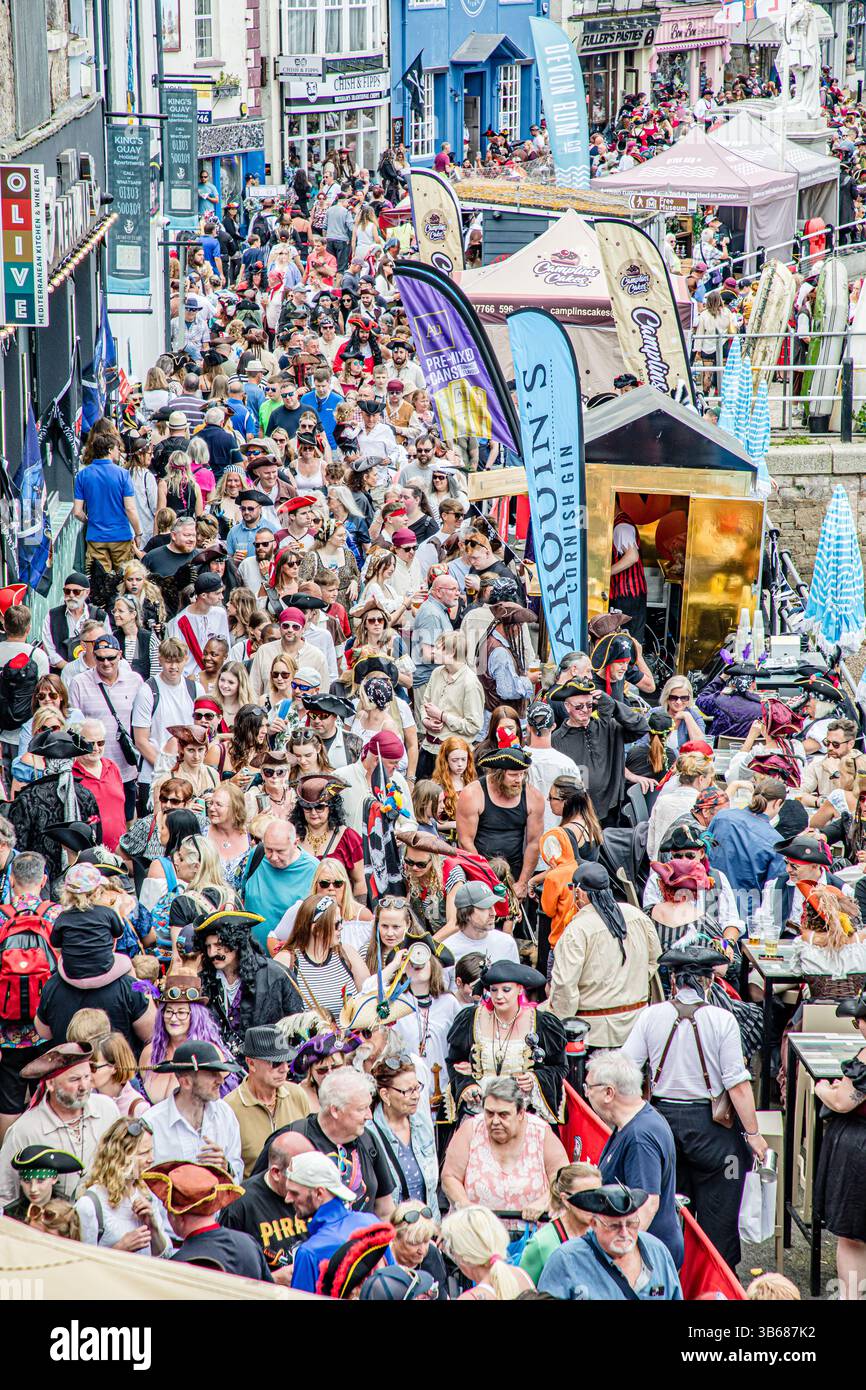Brixham, Devon, UK. 3rd May, 2025. Pirates descend on The Brixham ...