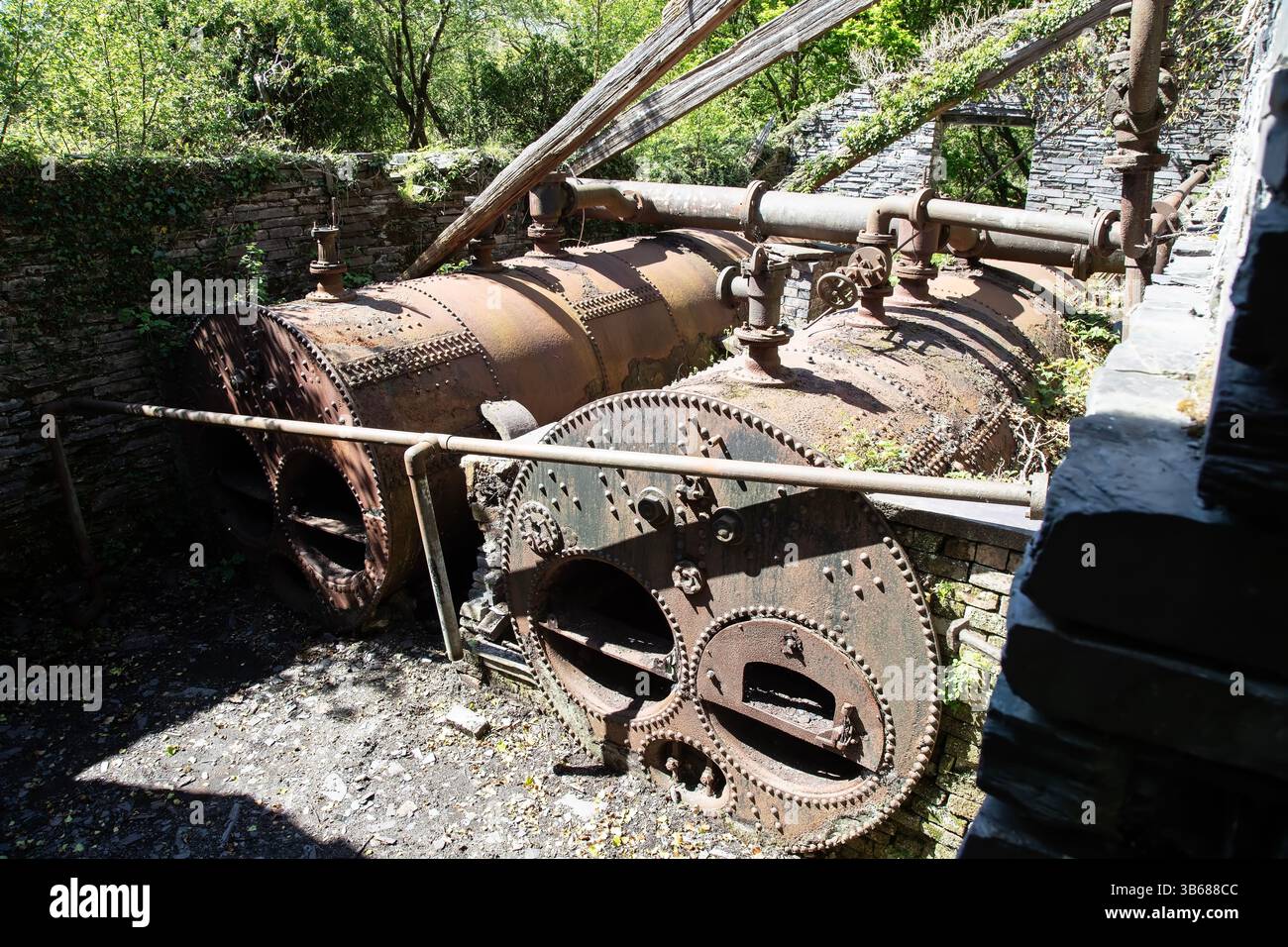 Former beam engine boilers hi-res stock photography and images - Alamy