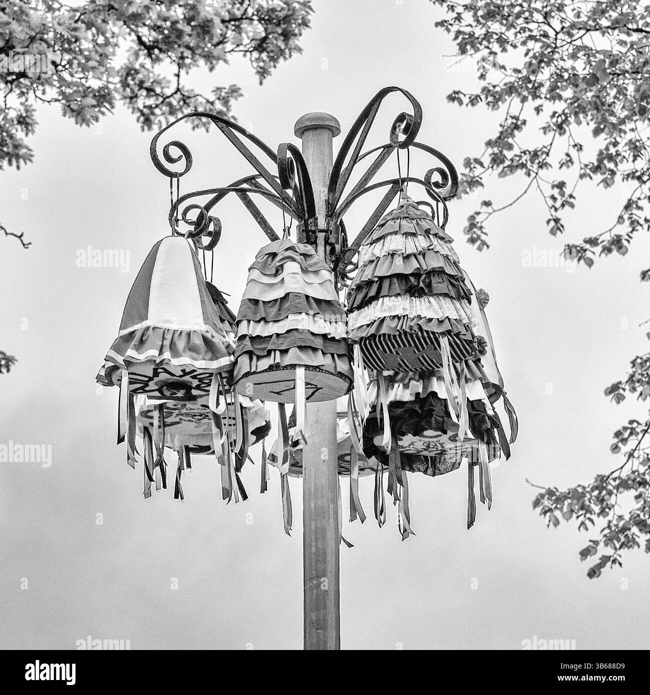 Maypole dancing first saturday in may hi-res stock photography and ...