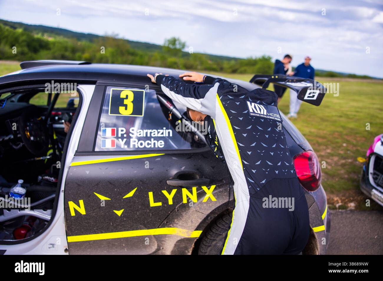 Bretenoux, France. 03rd May, 2025. SARRAZIN Pablo, ROCHE Yannick ...
