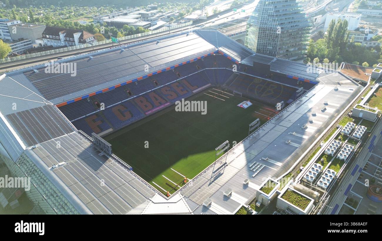Basel, Switzerland, Mai 01st 2025: St. Jakob-Park in Basel, Switzerland ...