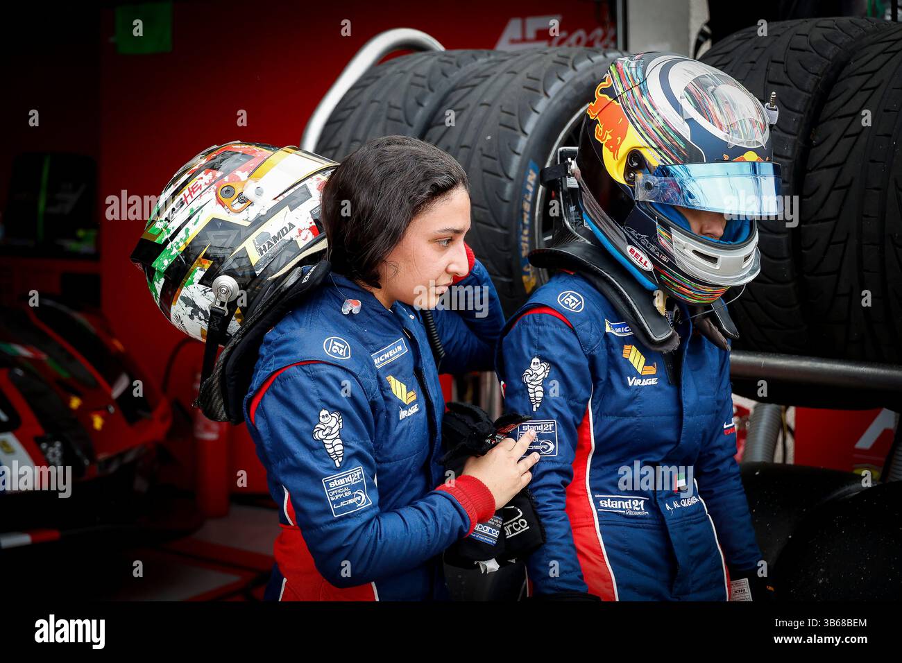 AL QUBAISI Hamda (uae), Team Virage, Ligier JS P4, portrait during the Heat 2 of the 2025 Ligier ...