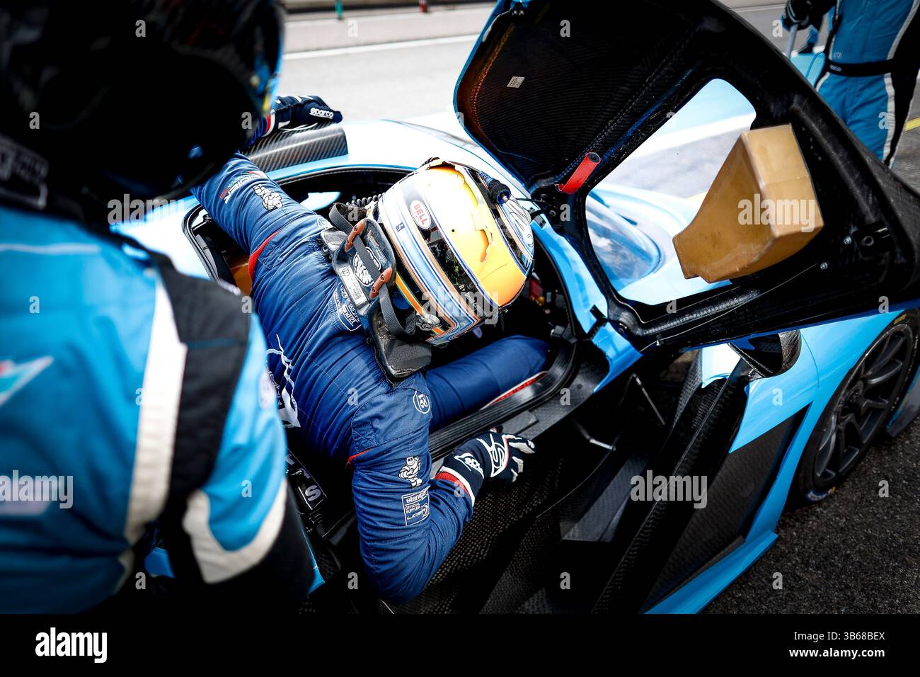 Le Castellet, France. 02nd May, 2025. CAUSSANEL David (fra), Pegasus Racing, Ligier JS P4 ...