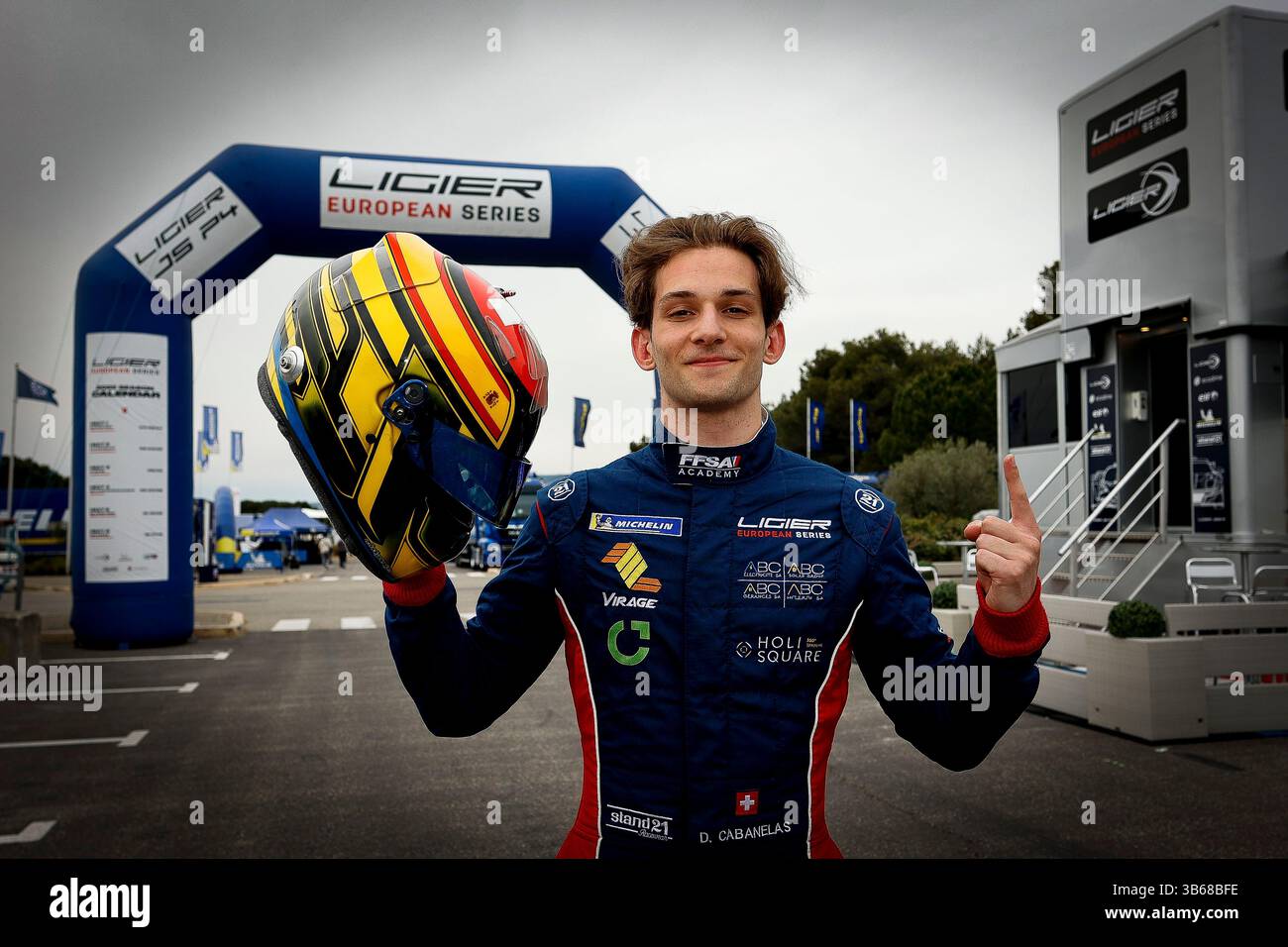 Le Castellet, France. 02nd May, 2025. CABANELAS Dario (swi), Team Virage, Ligier JS P4, portrait ...