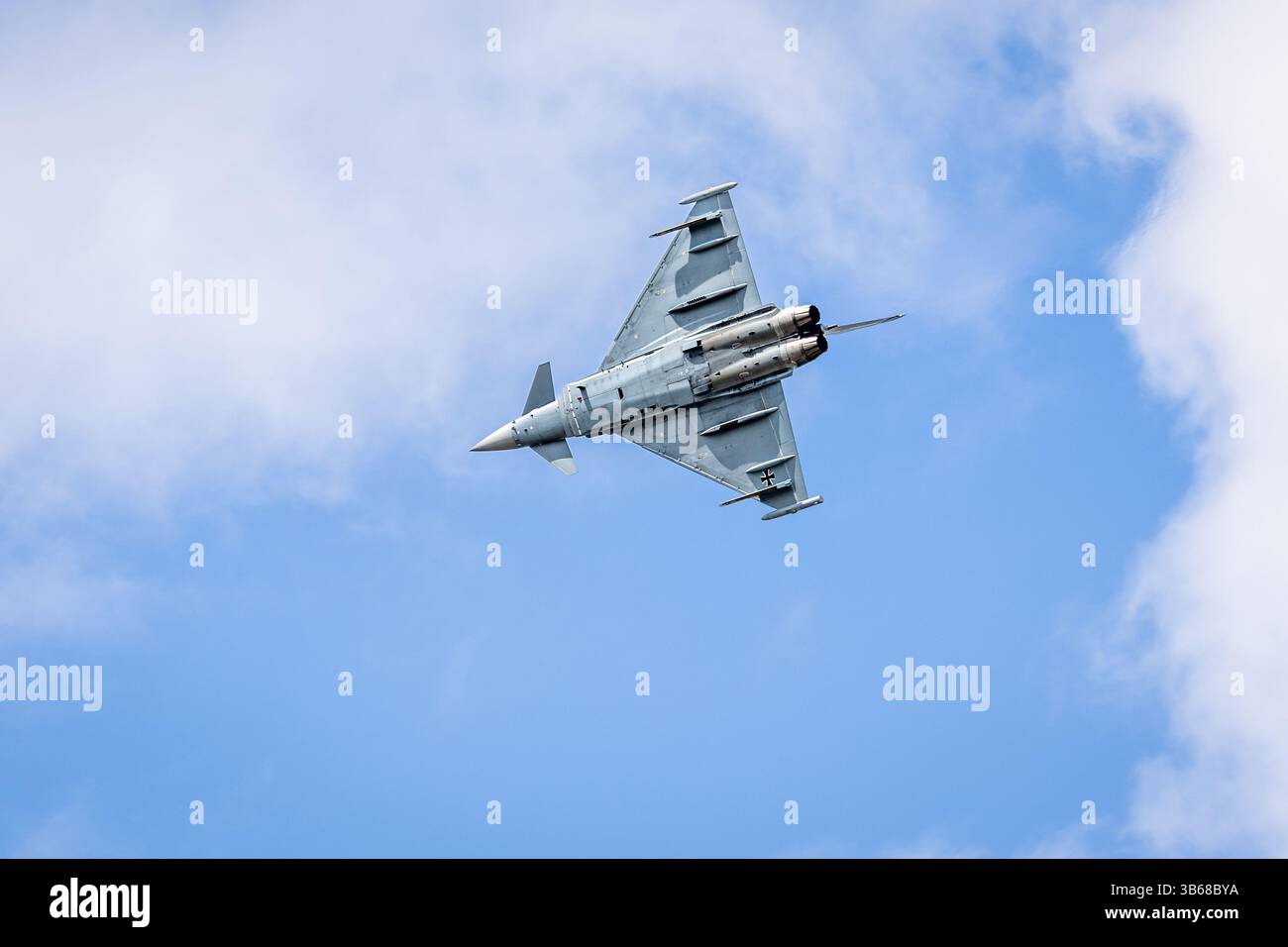 German Air Force - Eurofighter Typhoon Ef2000, performing at the Royal International Air Tattoo ...