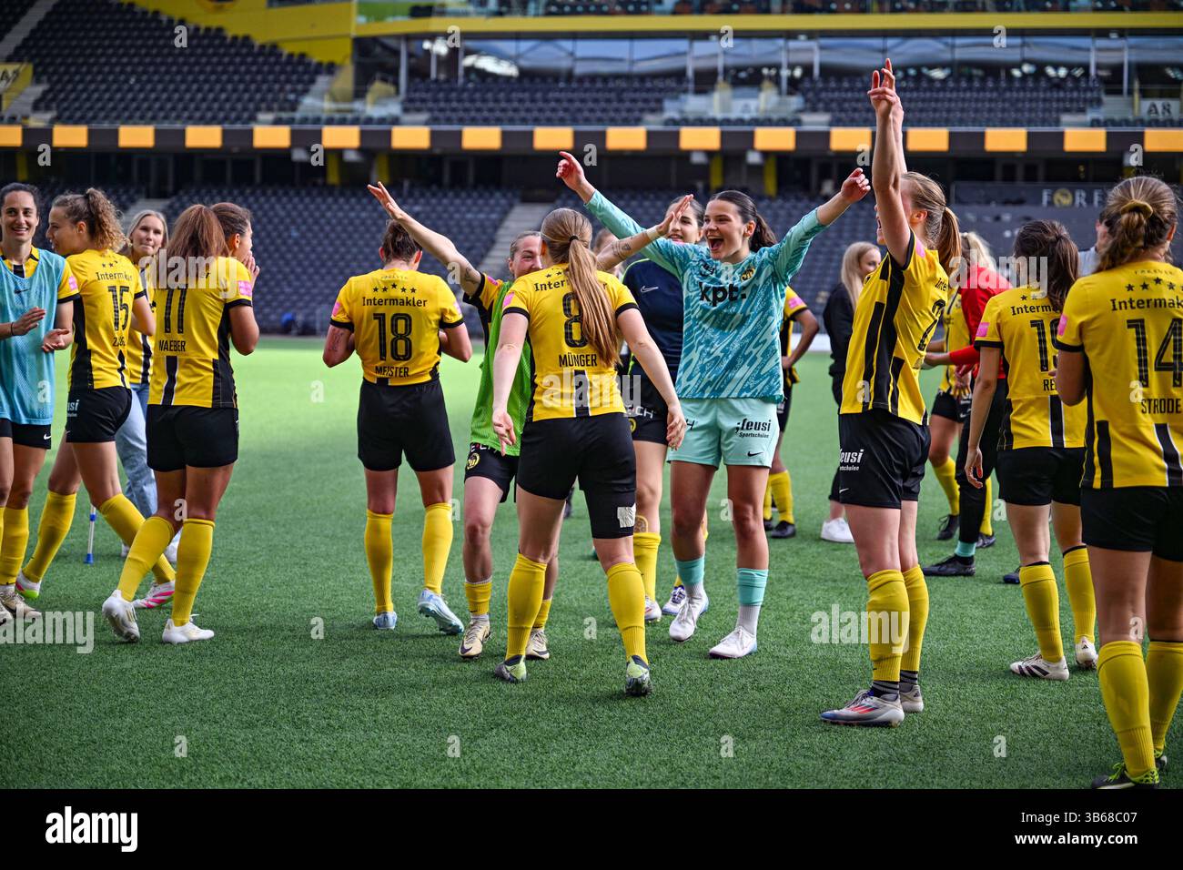 Bern, Switzerland. 03rd May, 2025. Bern, Bern, May 03 2025: BSC Young ...