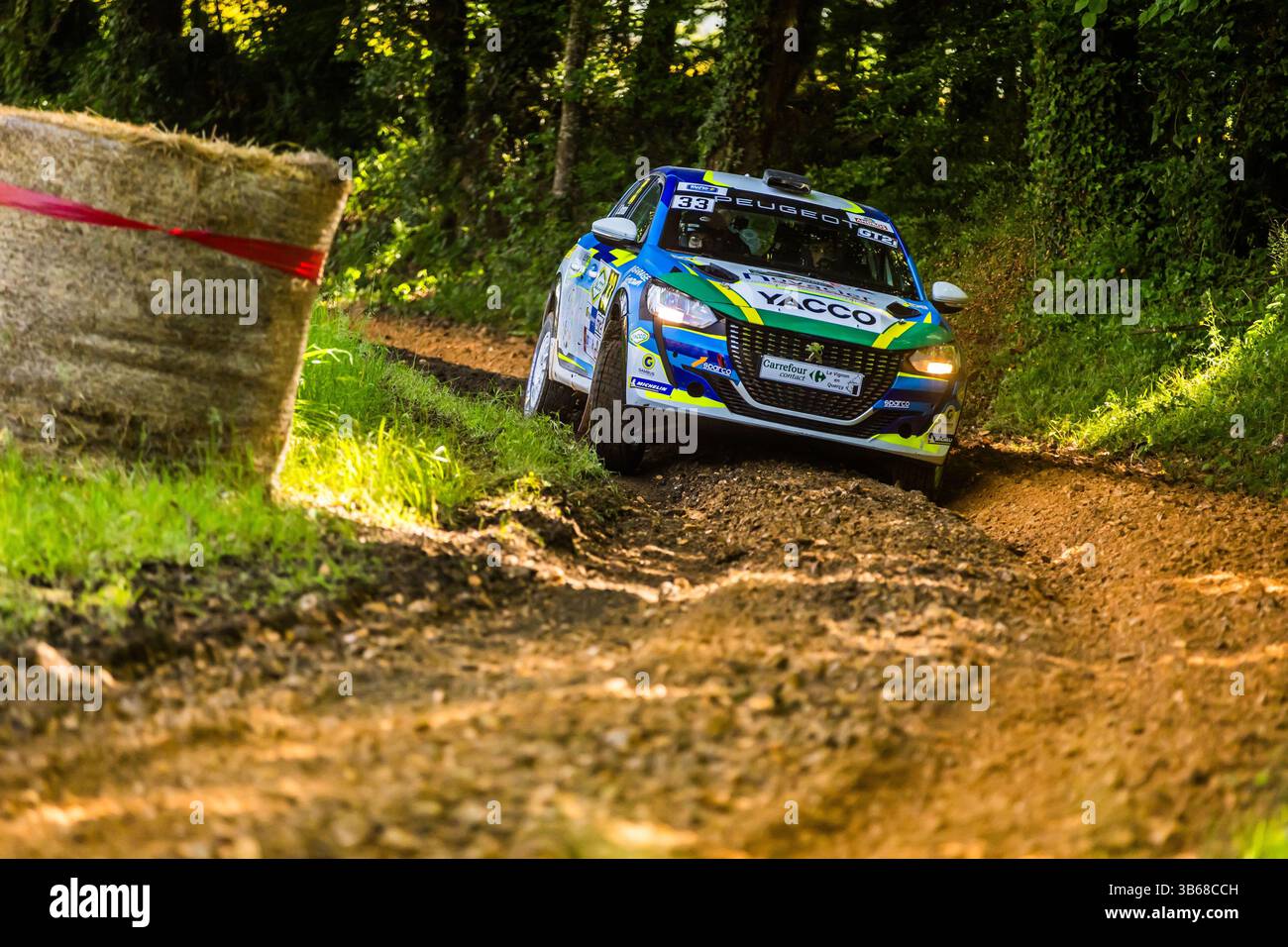 Bretenoux, France. 03rd May, 2025. 33 BARNOUIN Benjamin, GAREL Romain ...