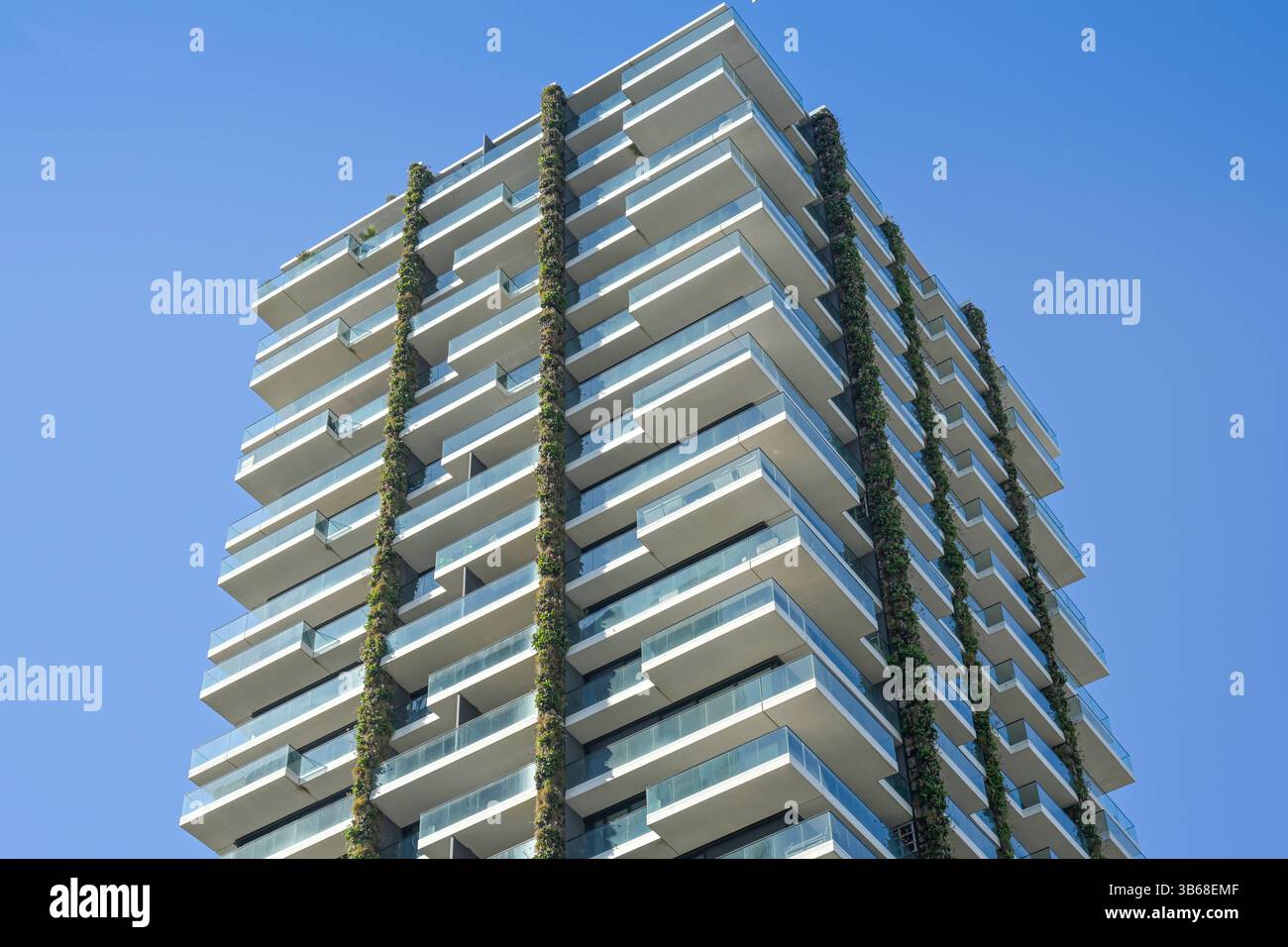 Eden Tower, Europa-Allee, Frankfurt am Main, Hessen, Deutschland ...