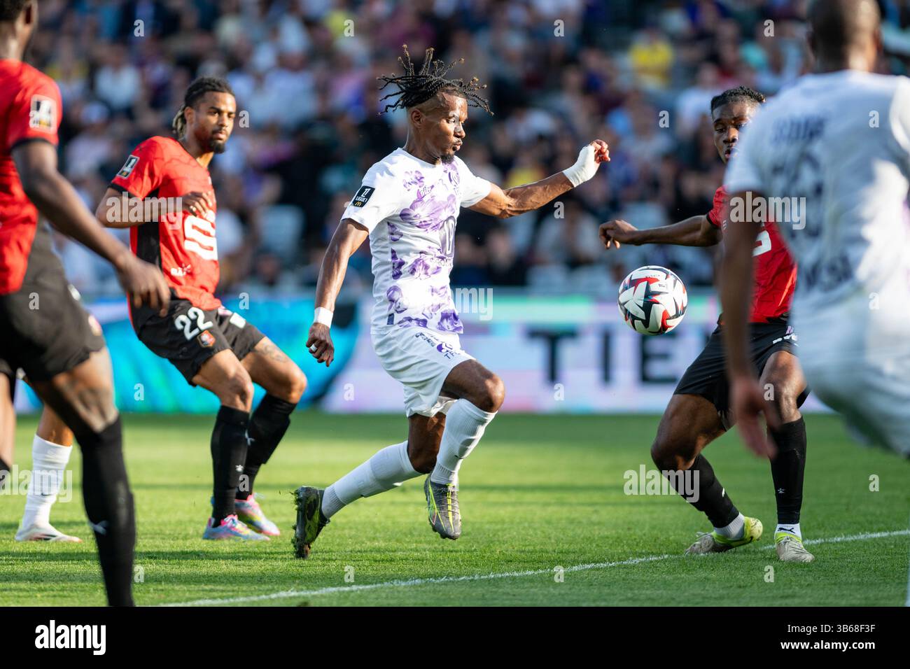 Yann Gboho of Toulouse during the French championship Ligue 1 football ...