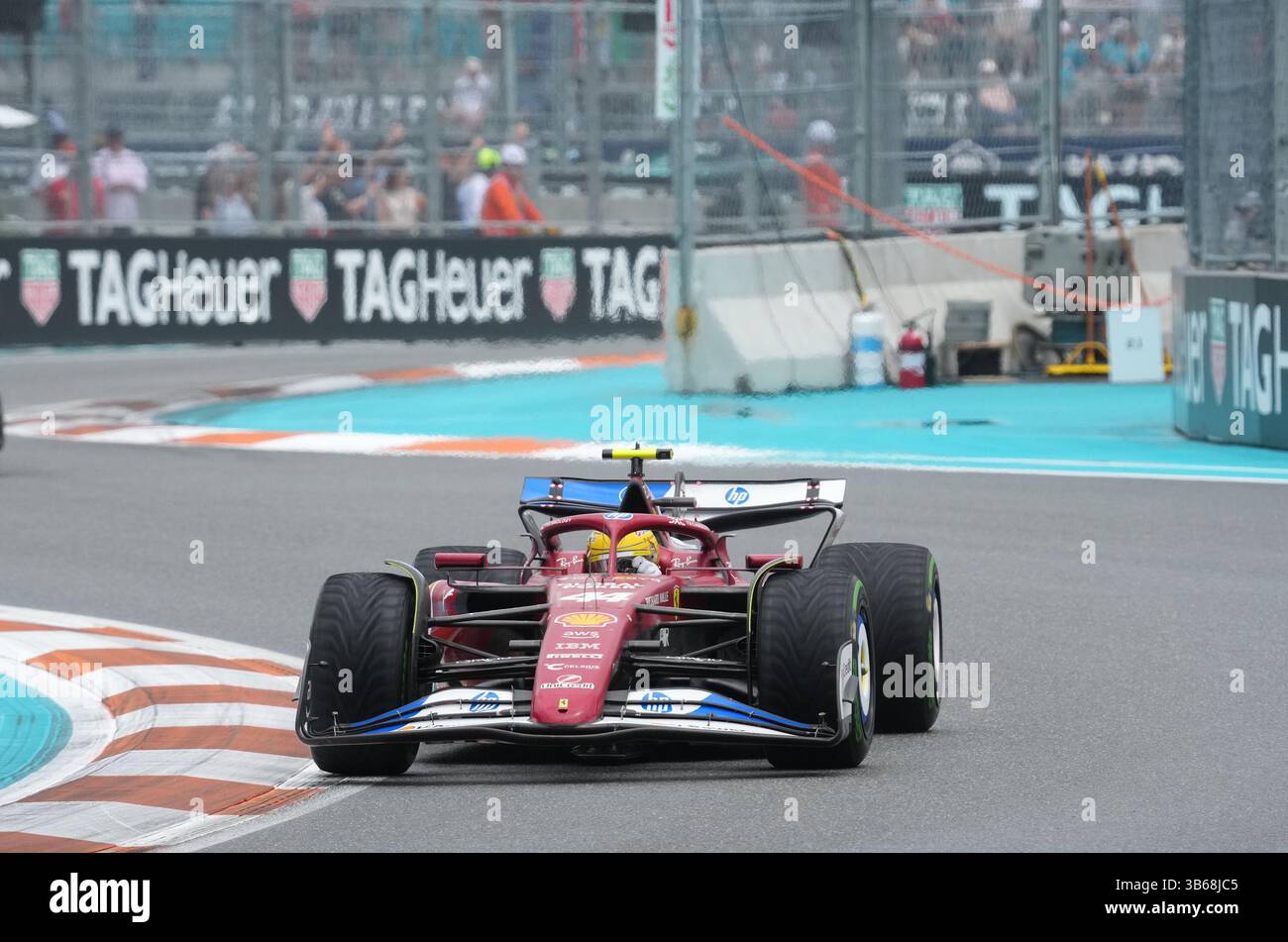 03 May 2025, USA, Miami: Motorsport: Formula 1 World Championship, Grand Prix of Miami, sprint ...