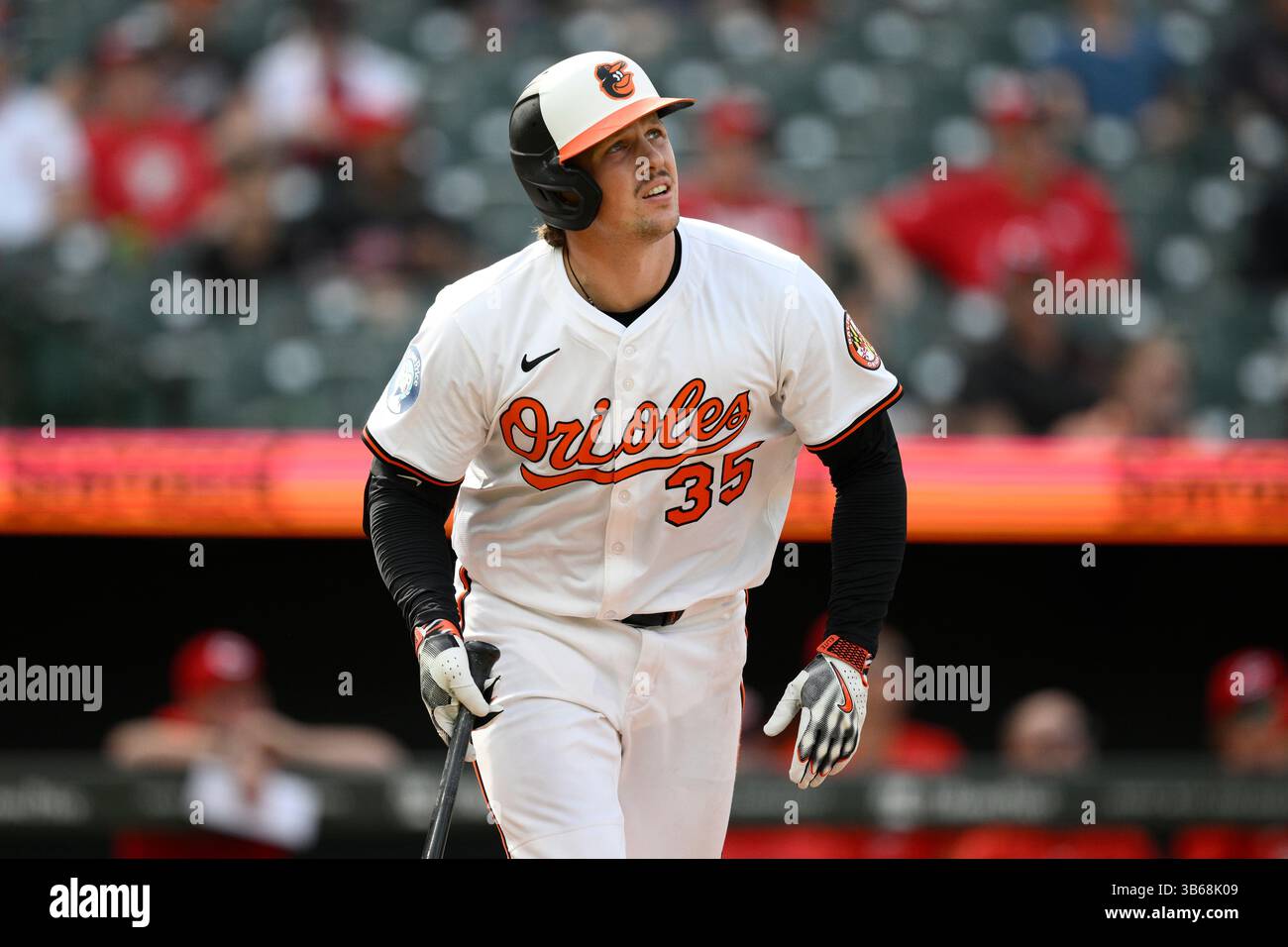 Baltimore Orioles' Adley Rutschman in action during a baseball game ...