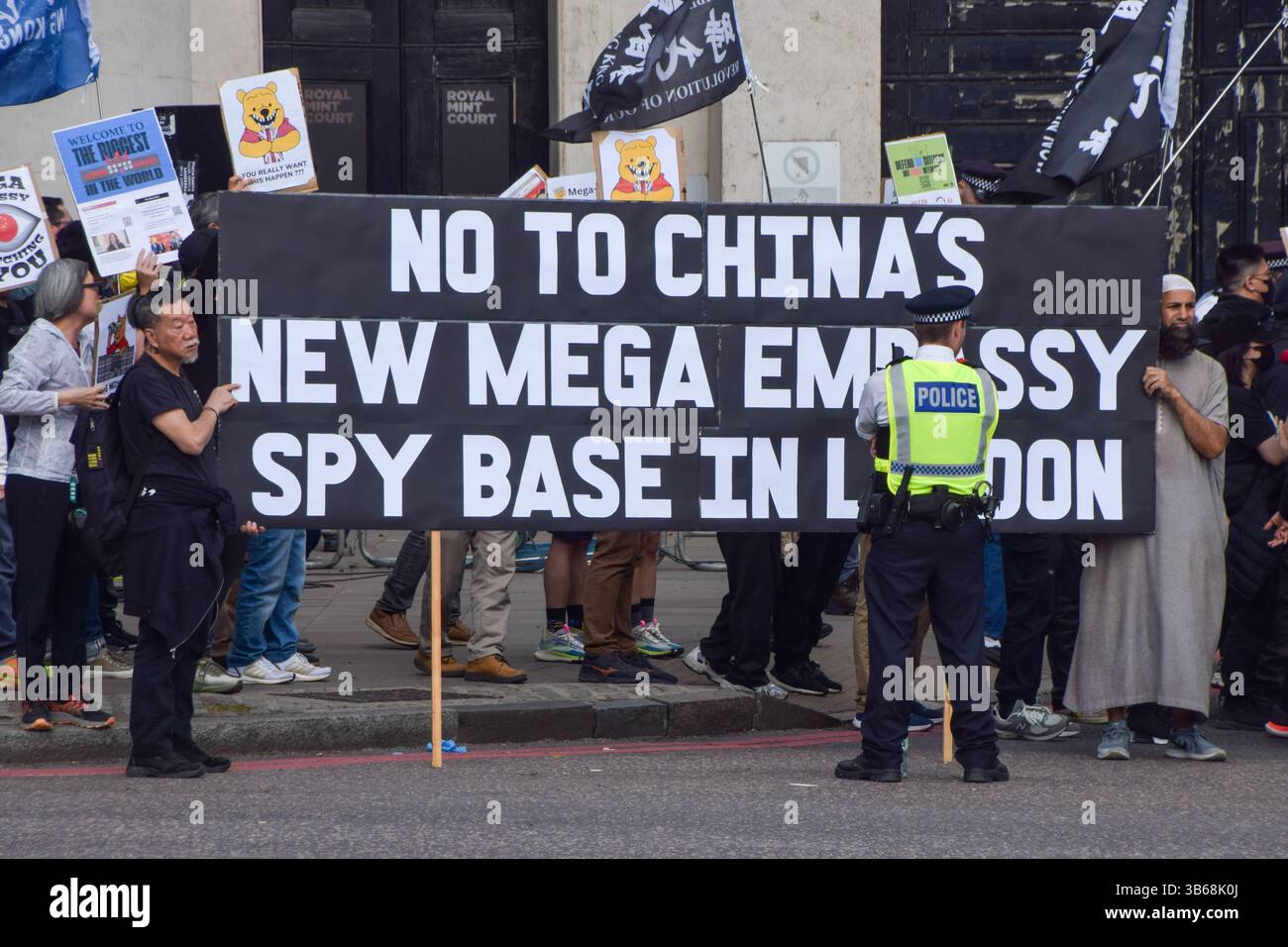 London, UK. 3rd May 2025. Thousands of people gather in protest against ...