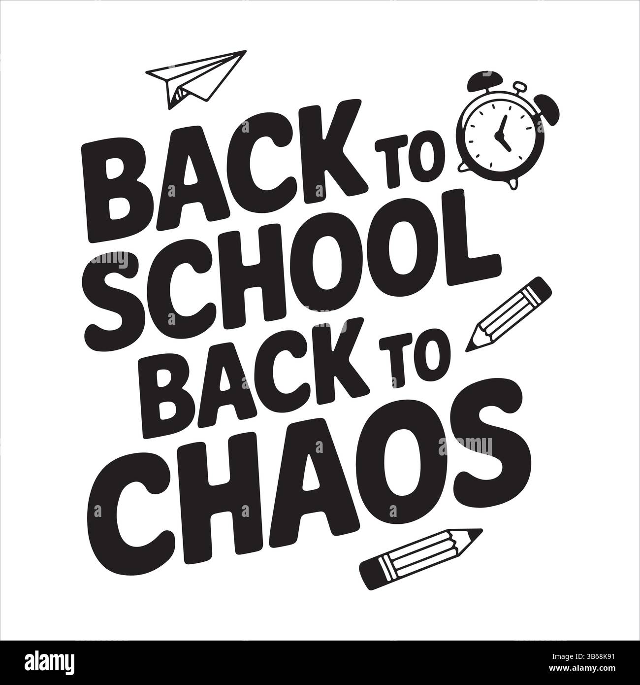 Back to School svg Stock Vector Image & Art - Alamy