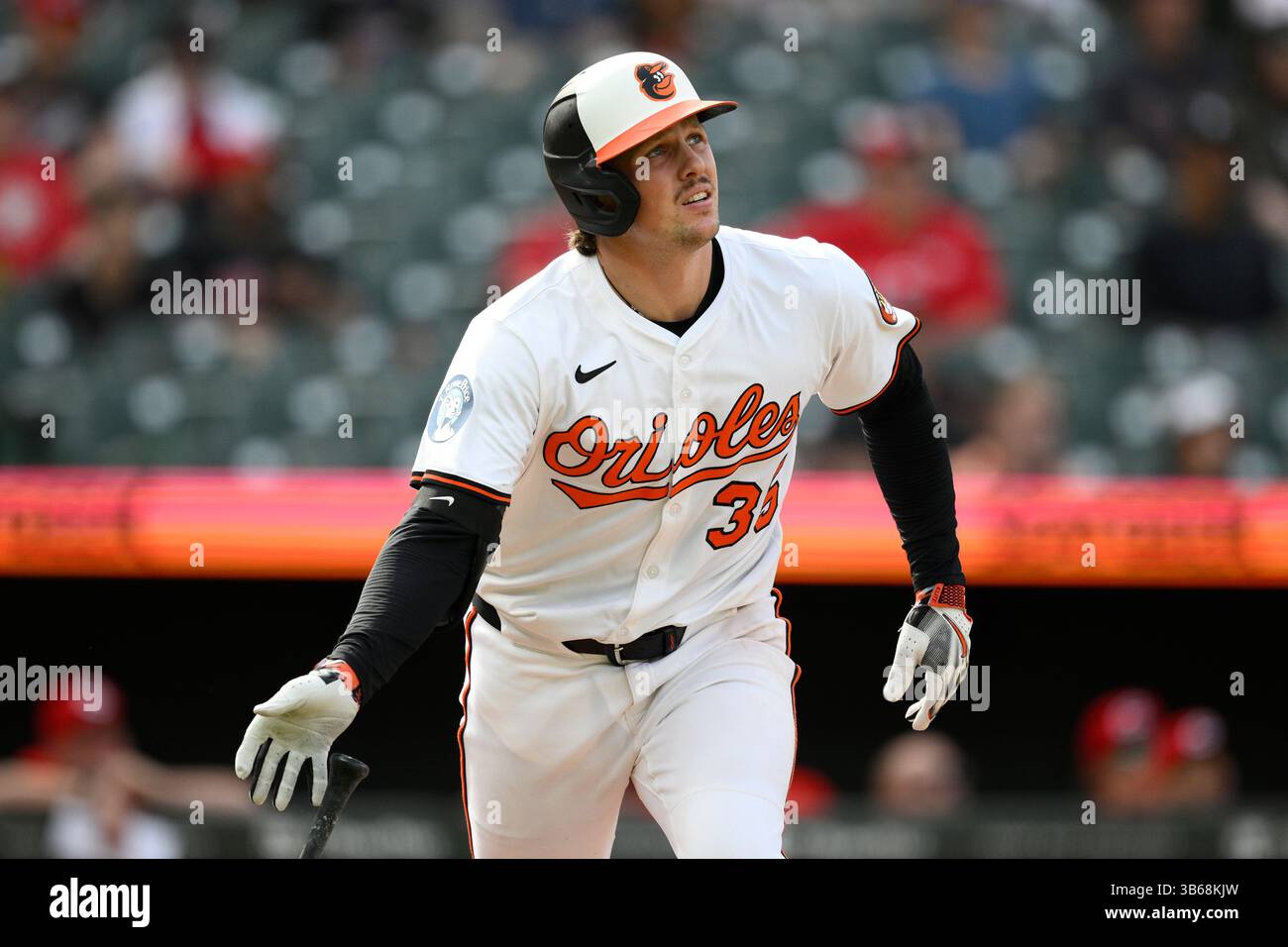 Baltimore Orioles' Adley Rutschman in action during a baseball game ...